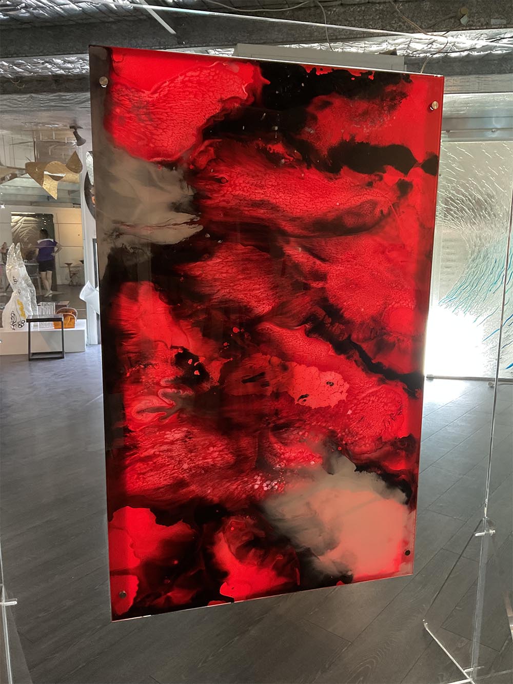 Seeing Red and White - Lisa de Boer