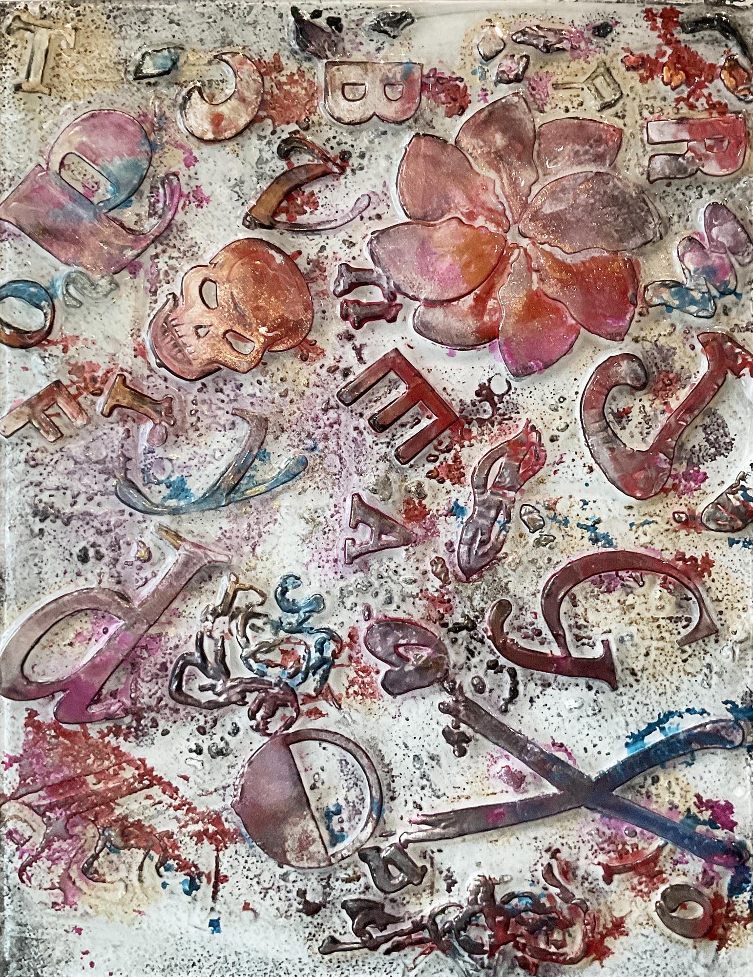 Graffiti Art Series Pink - Lisa de Boer